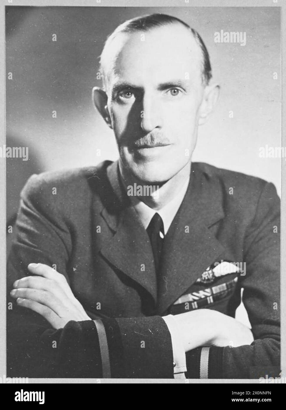 AIR COMMODORE C.P. BROWN, CBE.,DFC & BAR. - (Picture issued 1943 ...