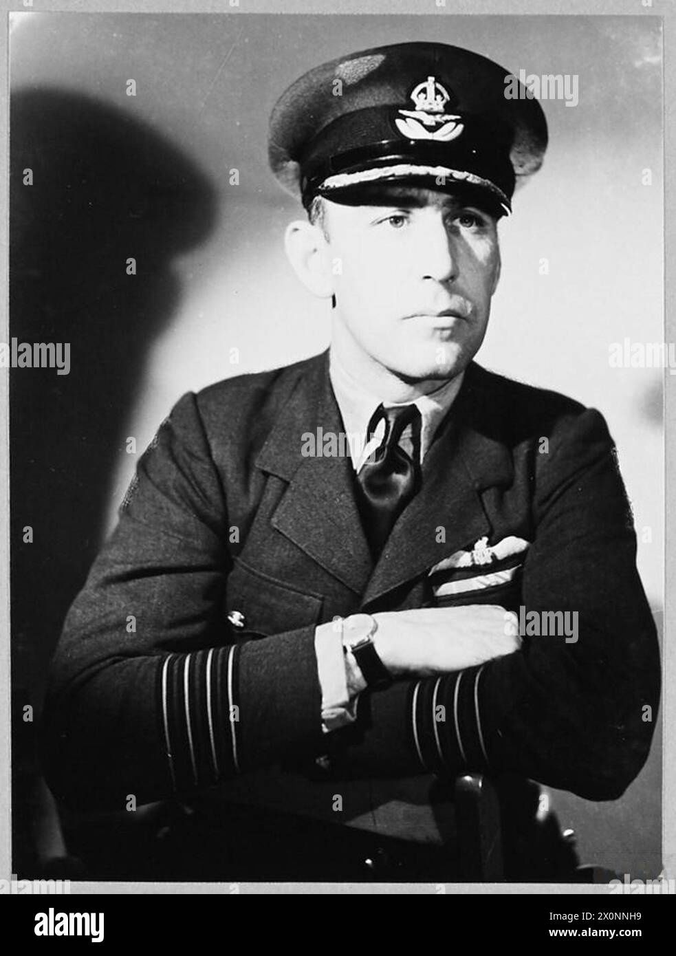 Group Captain R.L.R. Atcherley, OBE, AFC & Bar, senior RAF officer ...