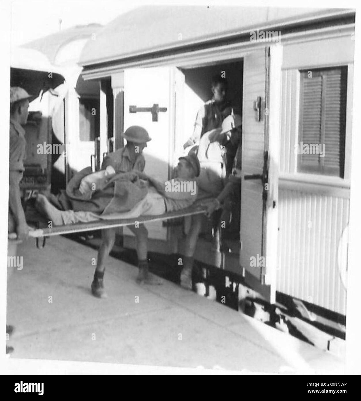 THE LASTEST PICTURES FROM THE WESTERN FRONT - A wounded British soldier ...