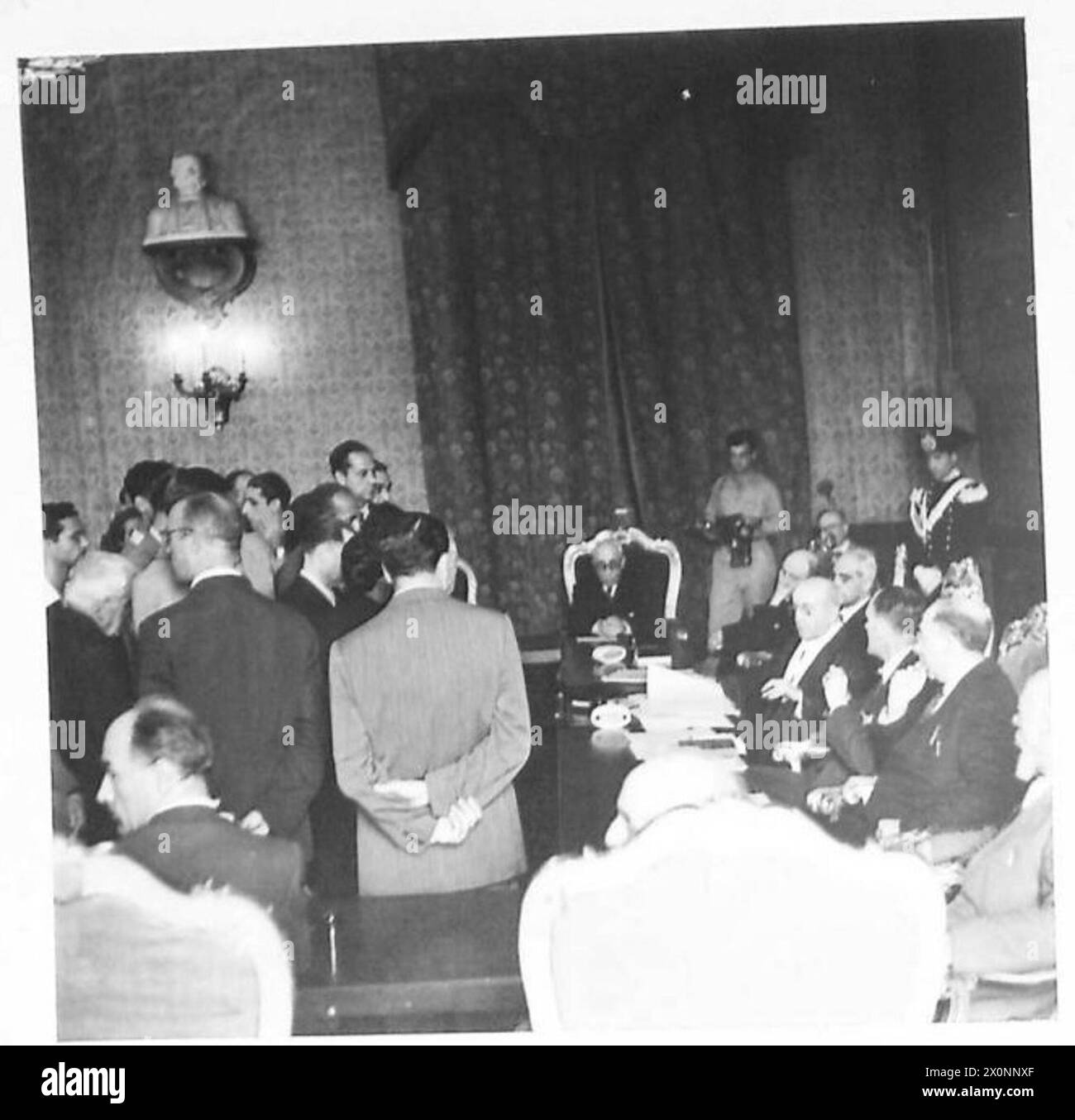 Legal historical proceedings in Cut Out Stock Images & Pictures - Alamy