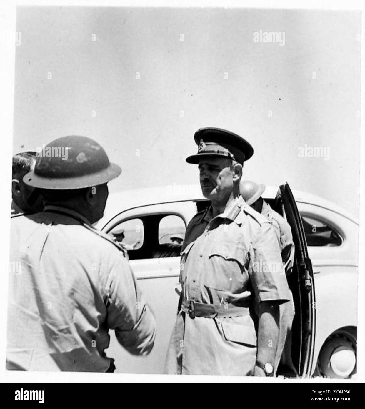 GENERAL WAVELL VISITS THE FRONT IN SYRIA AND WATCHES OPERATIONS DURING ...