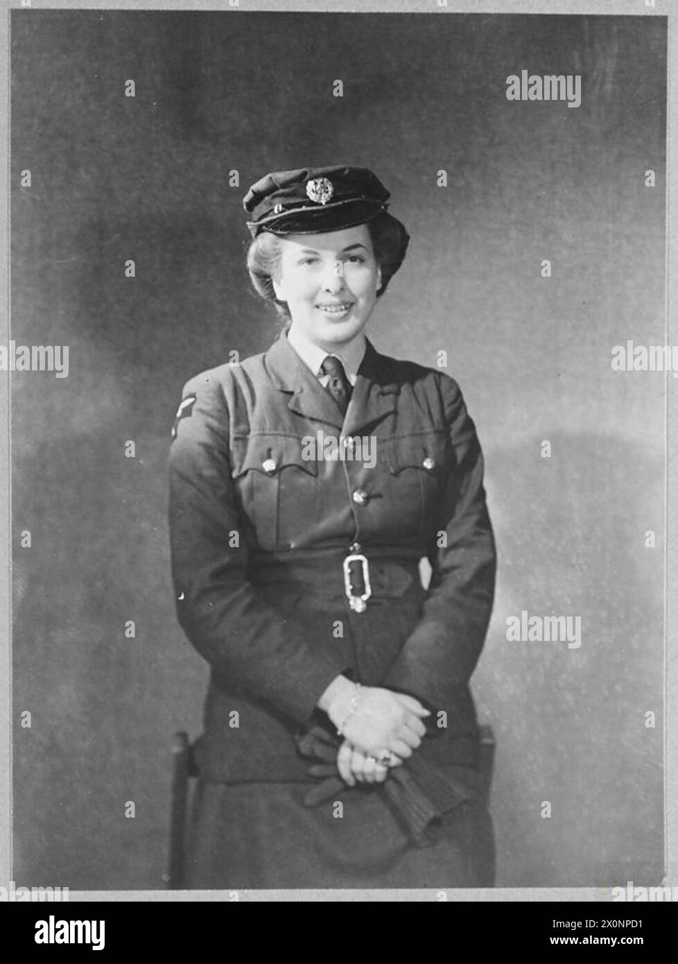 W.A.A.F. RADIO TELEPHONE OPERATOR - For story see CH.14450 Picture ...