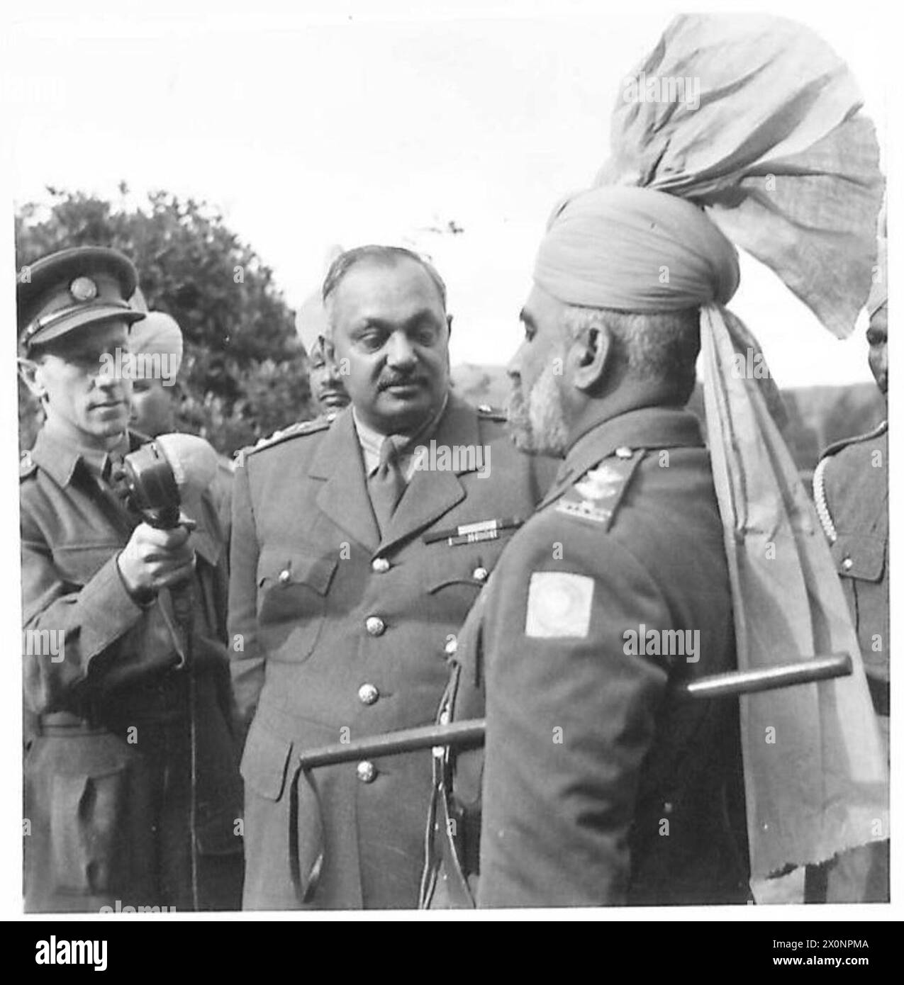 Indian broadcast Black and White Stock Photos & Images - Alamy