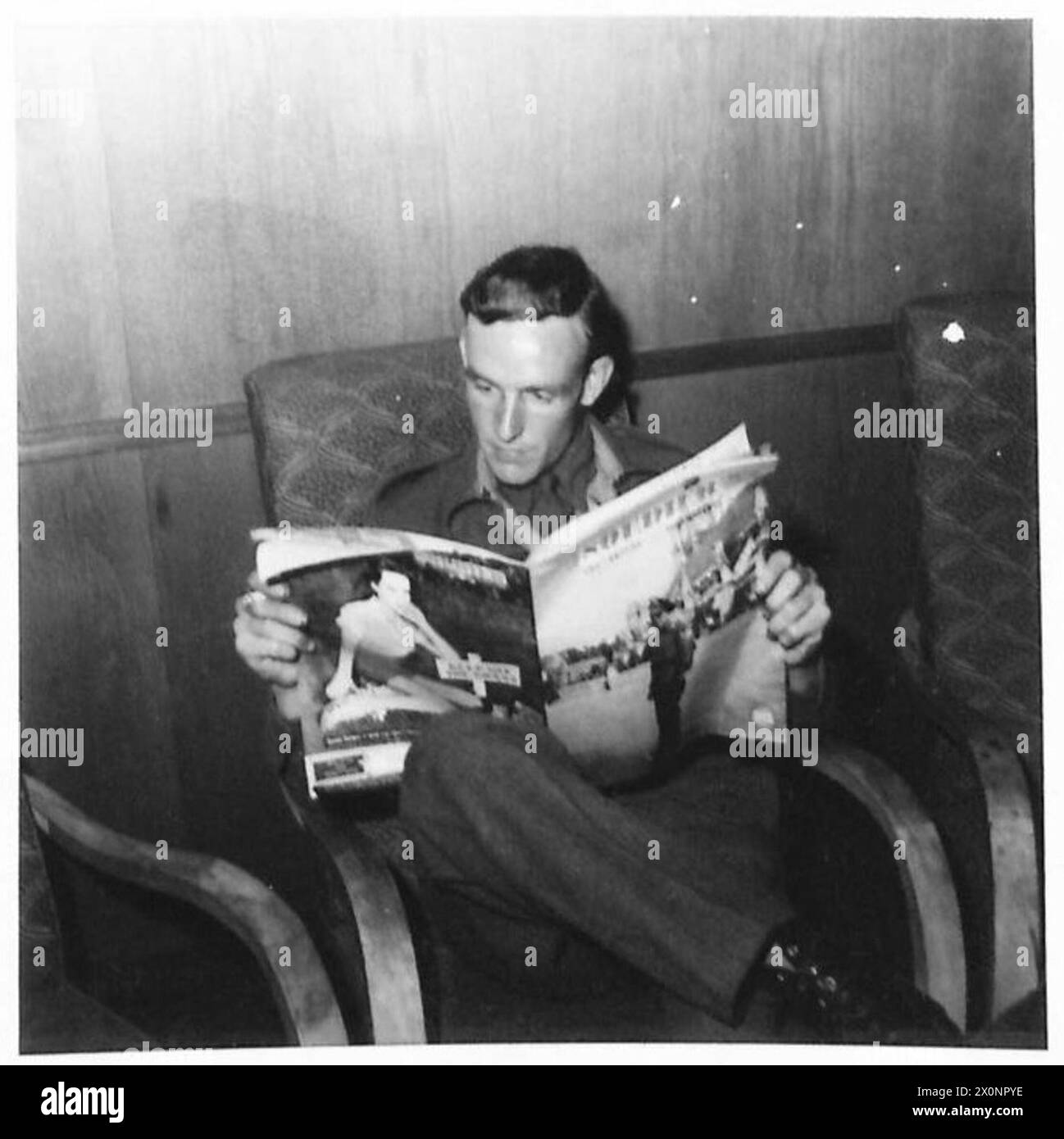 Wartime photo magazine Cut Out Stock Images & Pictures - Alamy