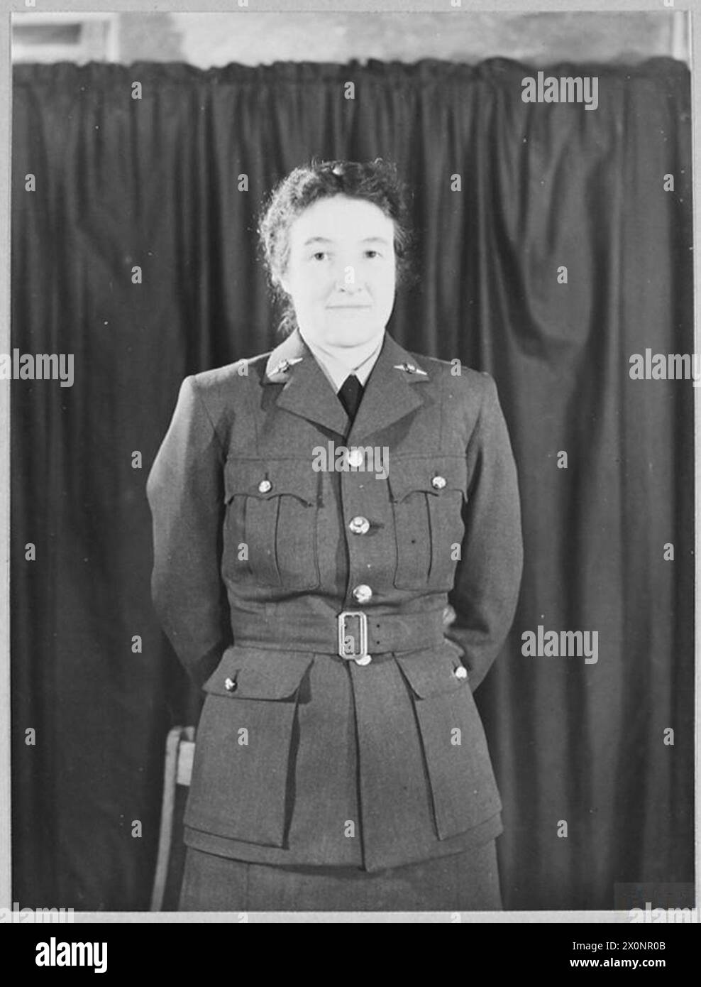 Reverend Elsie D. Chamberlain, B.D., serving as the first female ...