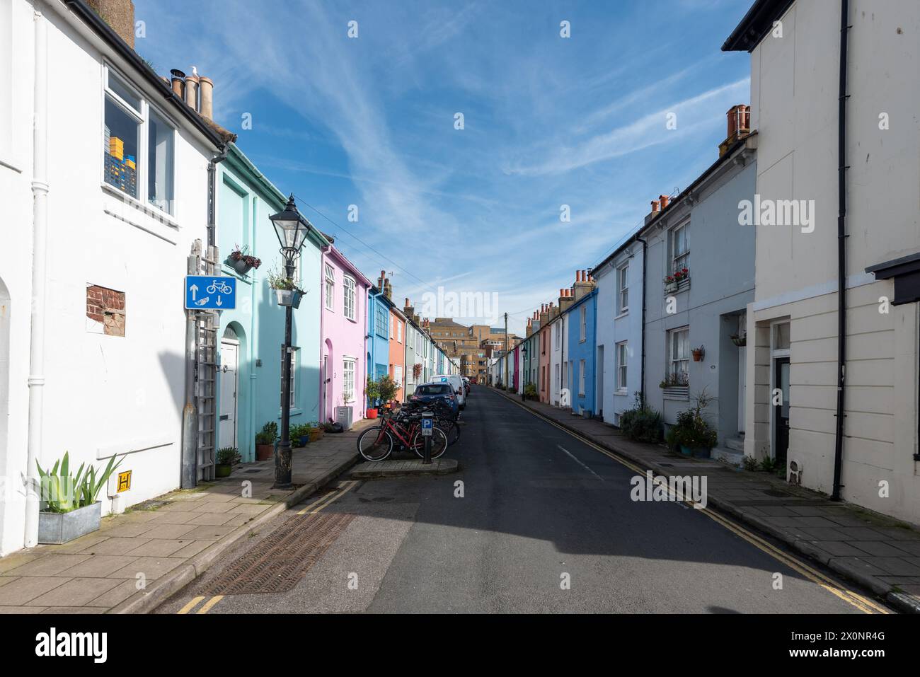 Colourful houses brighton hi-res stock photography and images - Alamy