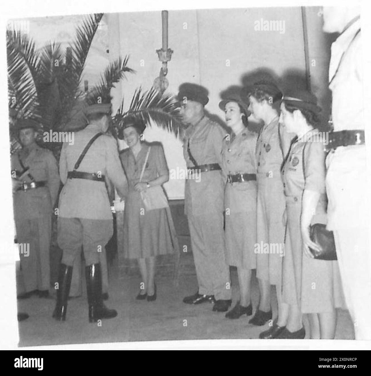 ITALY : GENERAL SIR H. ALEXANDER OPENS FORCES REST CAMP - General ...