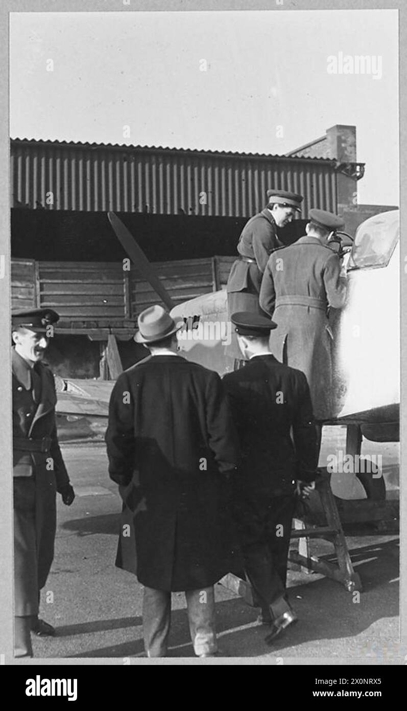 SOVIET GIRL SNIPER VISITS FIGHTER STATION - For story see CH.7748 The ...