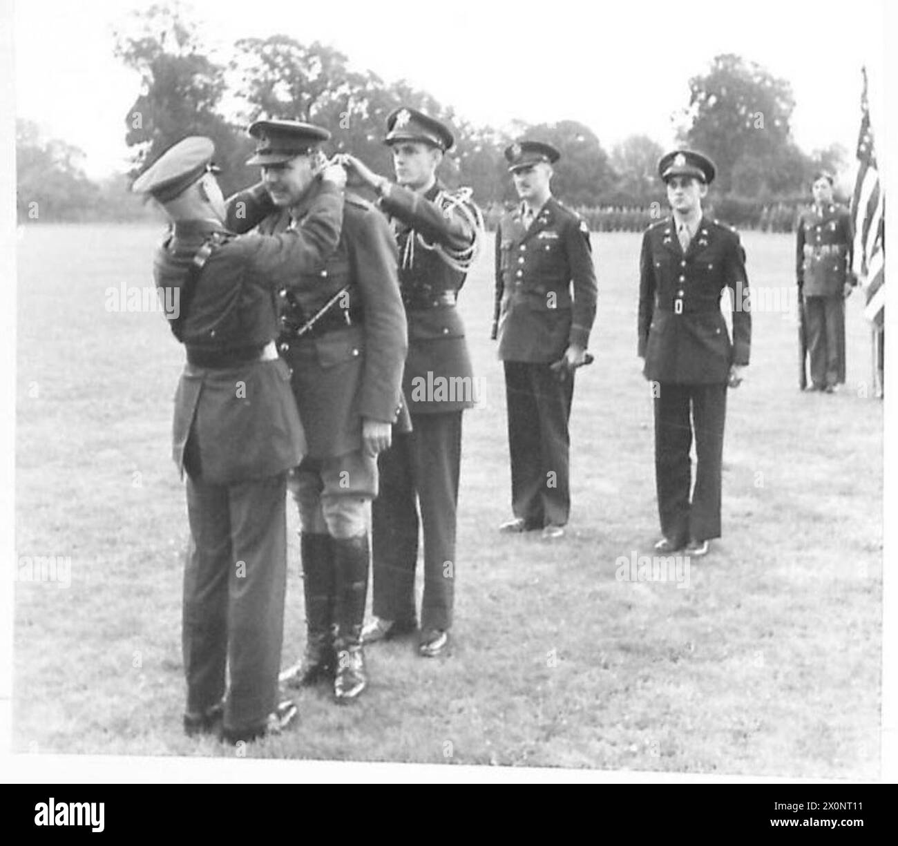 PRESENTATION OF LEGION OF MERIT TO MAJOR GENERAL R.M. WOOTTEN, CB..MC ...