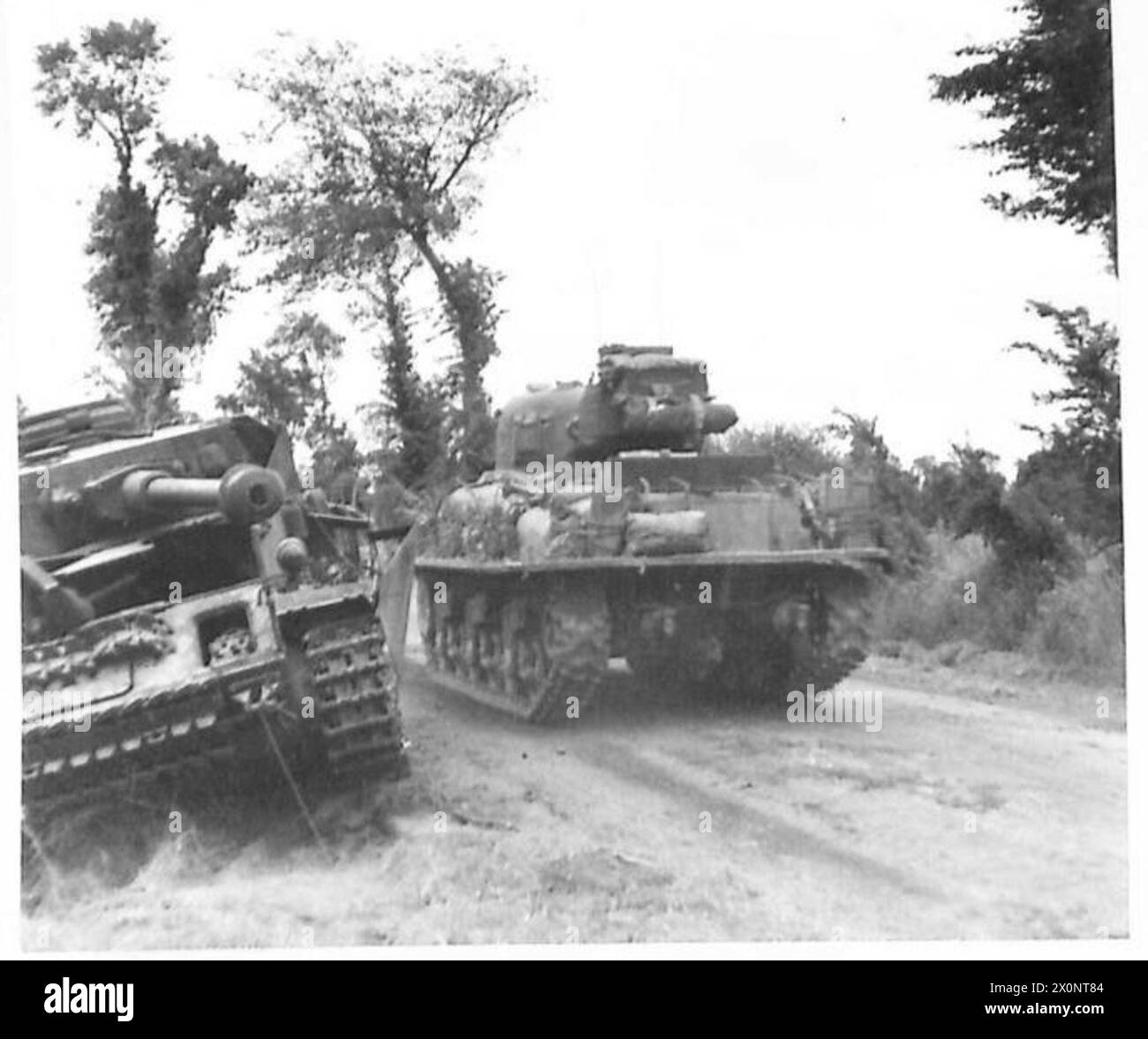 German anti tank artillery Black and White Stock Photos & Images - Alamy