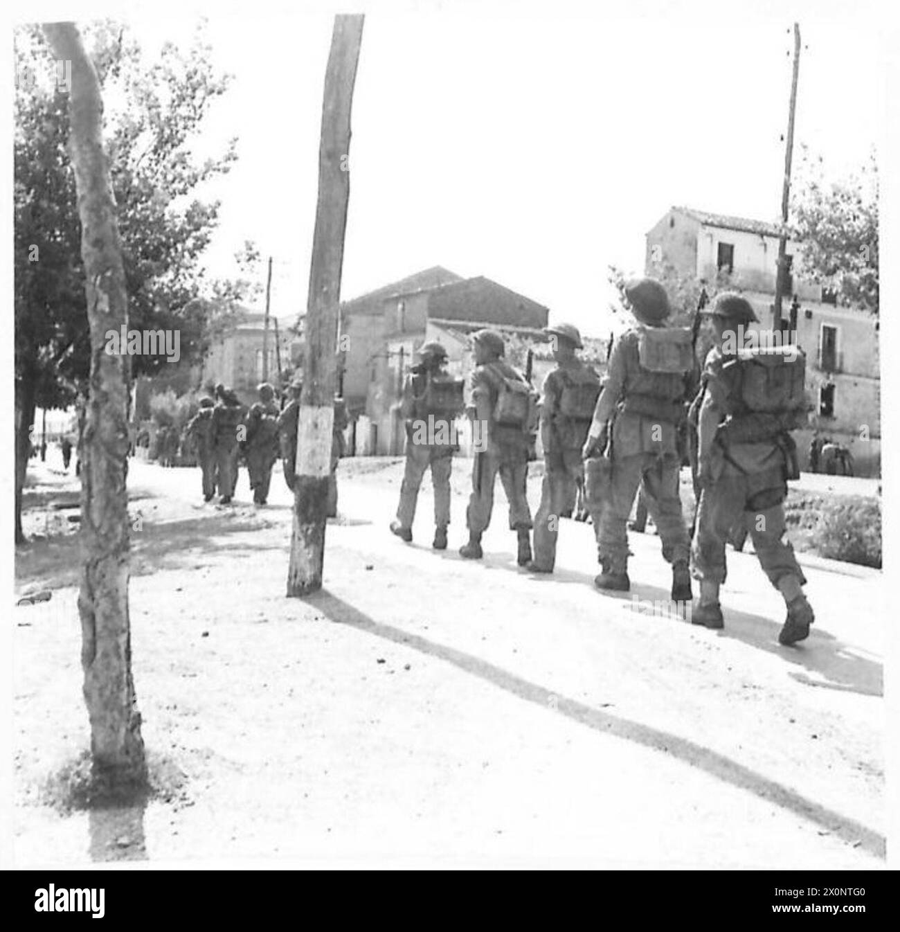 Eighth army sicily hi-res stock photography and images - Alamy