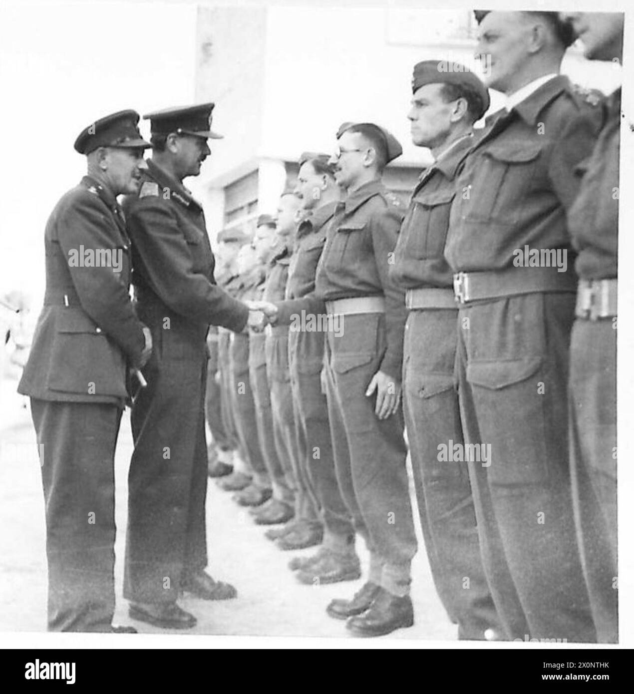 NORTH AFRICA : INSPECTION OF MEDICAL SERVICES BY D.G.M.S. - Colonel ...