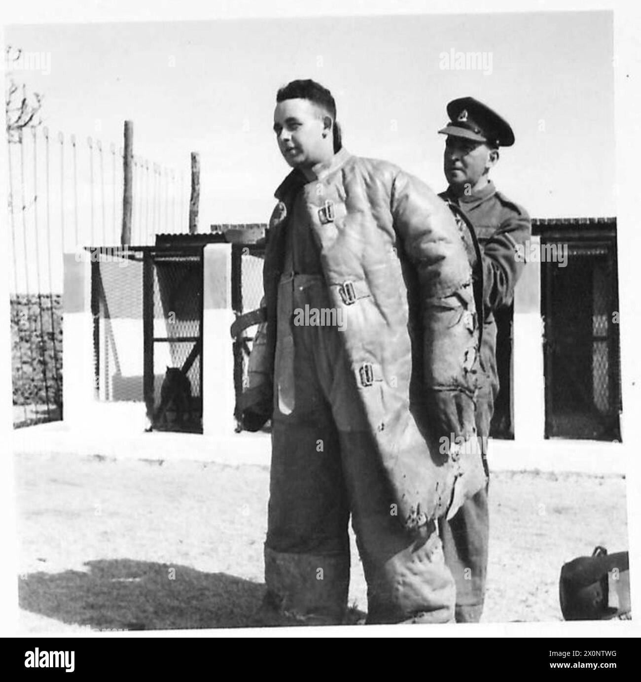 Army officer in protective Cut Out Stock Images & Pictures - Alamy