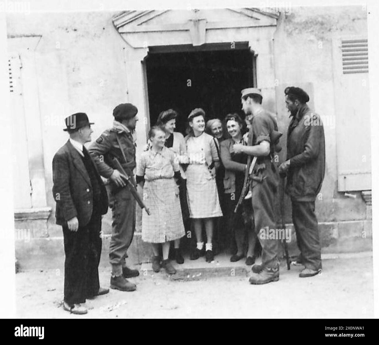 French marine commandos of 10 (Inter-Allied) Commando, attached to 4 ...