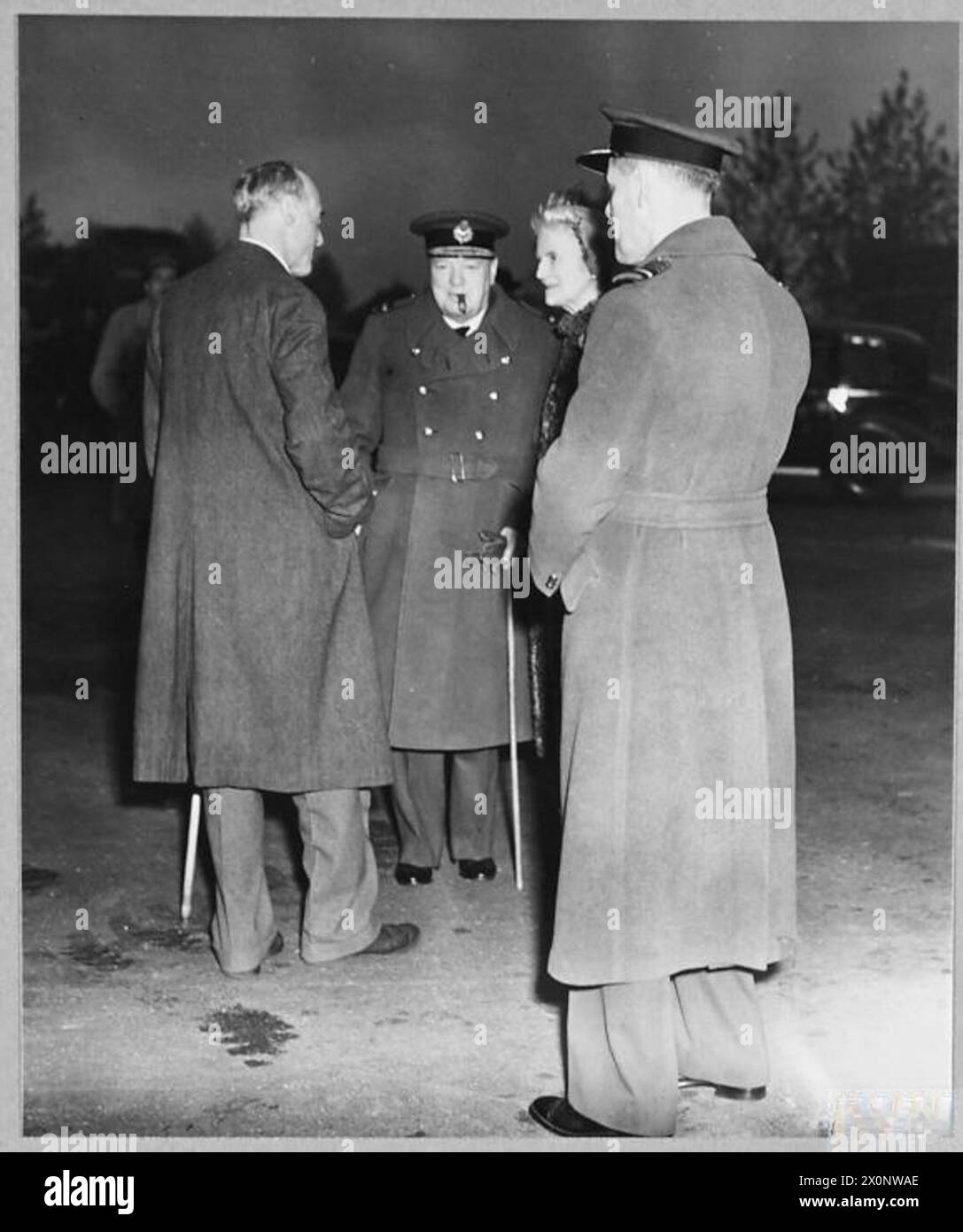 Prime Minister Winston Churchill returns to Great Britain on 22 October ...