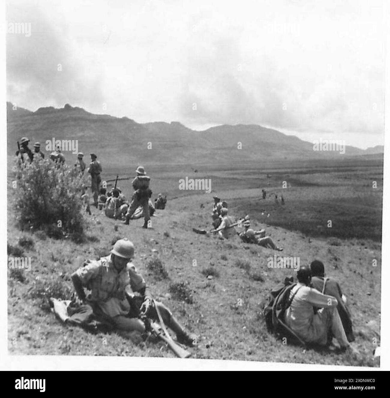 African hillside Black and White Stock Photos & Images - Alamy
