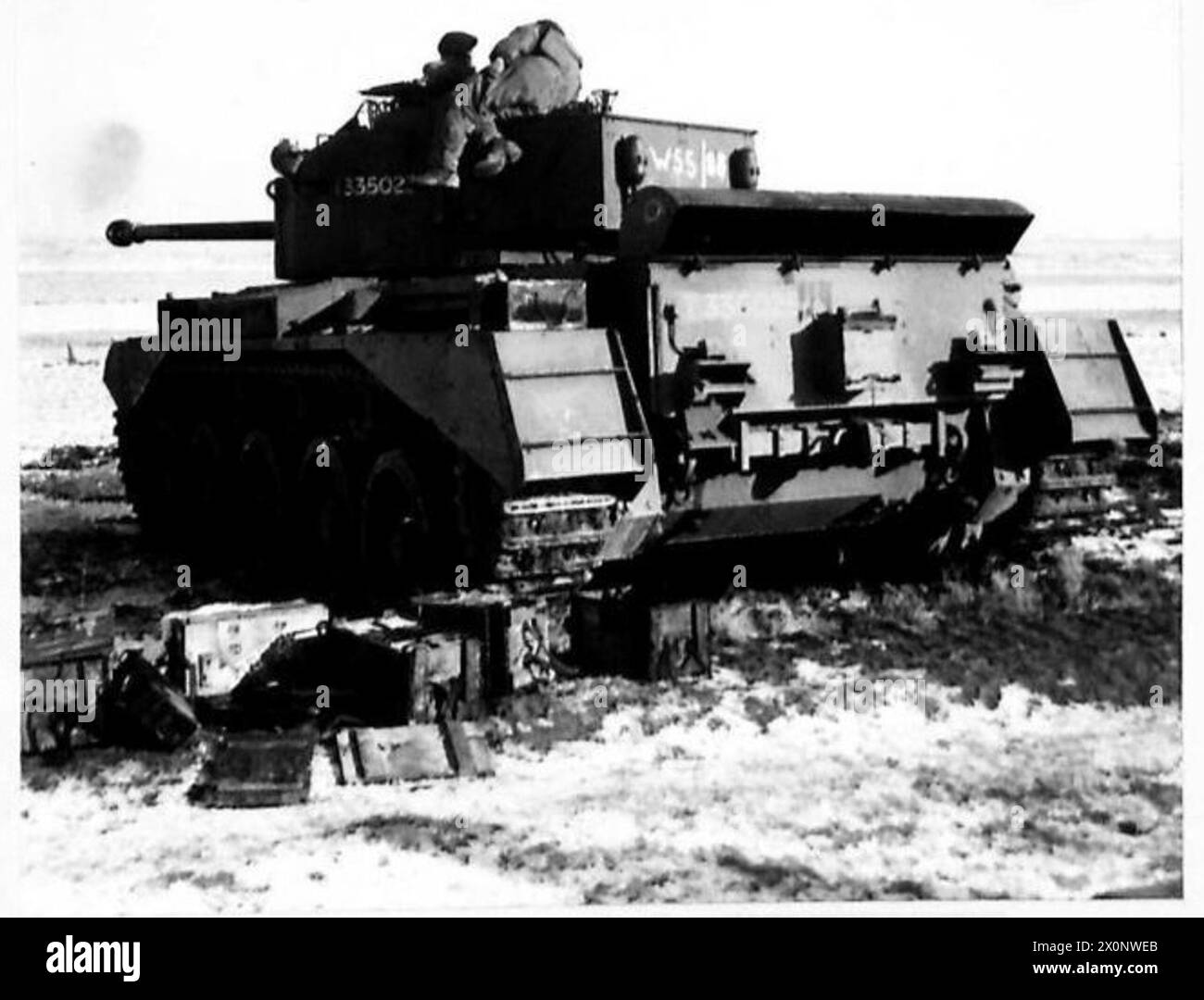 "COMET" TANK ON THE RANGE - The 29th Armoured Bde of 11th Armoured ...