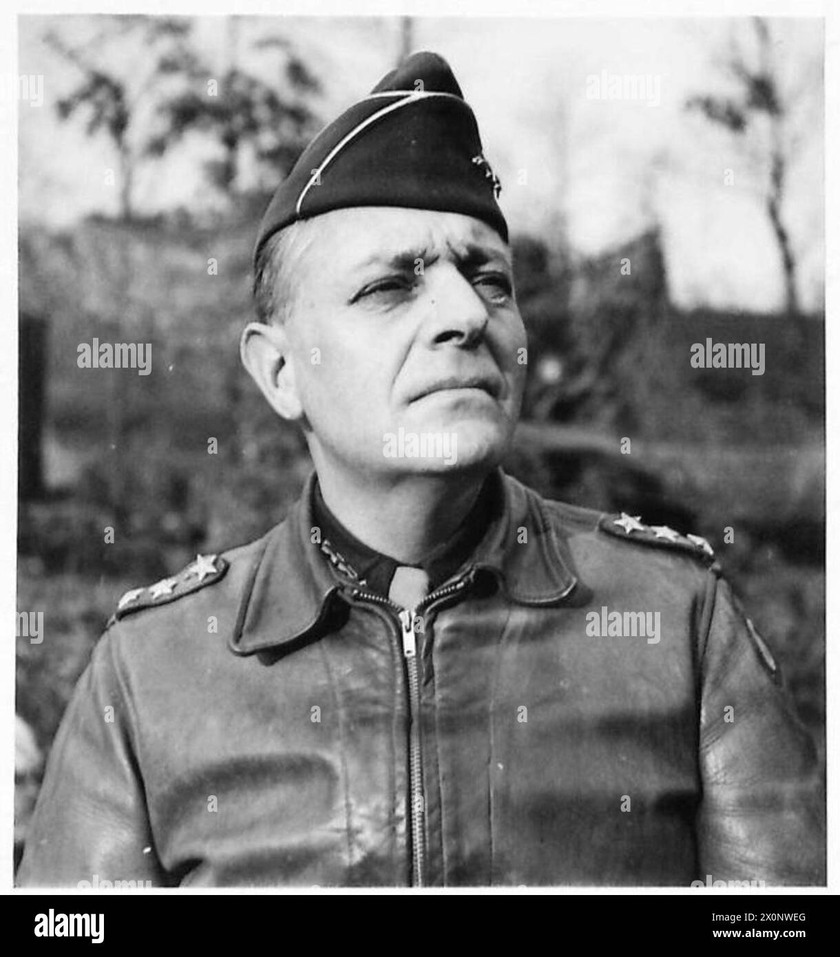 Lieutenant General Lucien K. Truscott is shown as commander of the ...