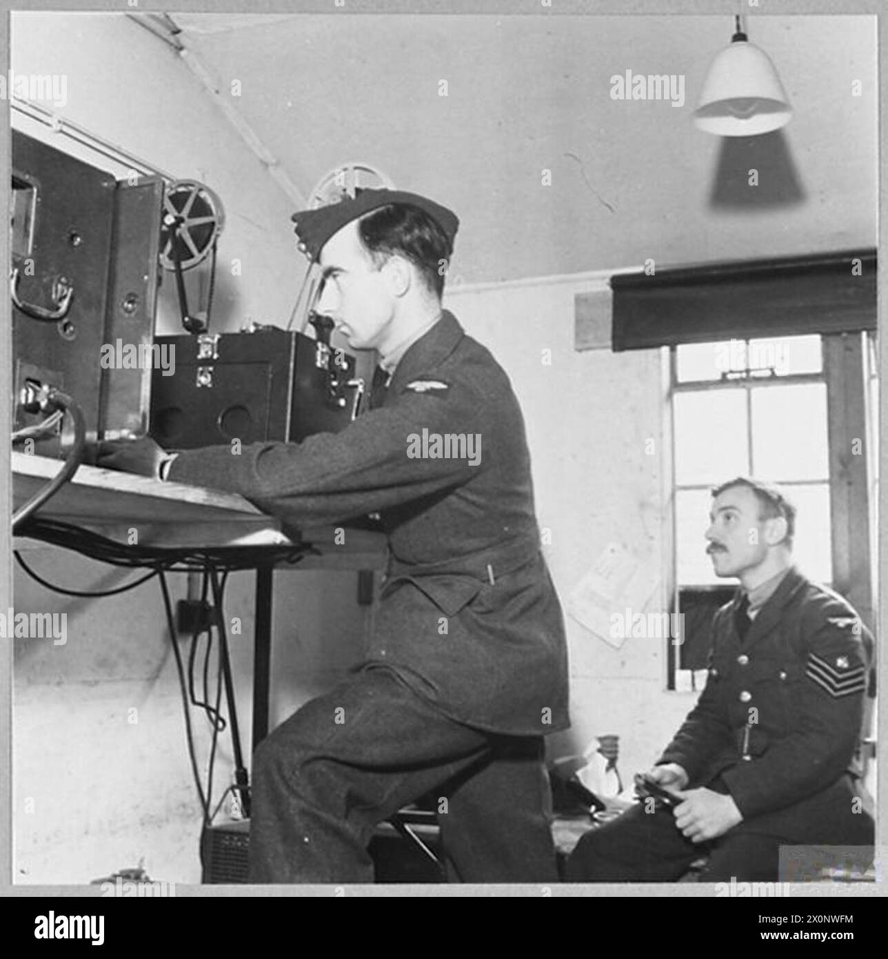 A DAY IN THE LIFE OF R.A.F. FLIGHT SERGEANT IN CHARGE OF A PHOTOGRAPHIC ...