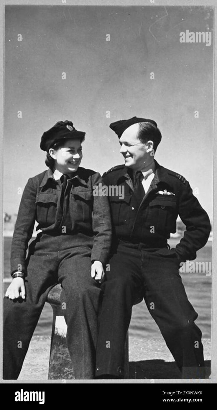 EMPIRE ROMANCE ON AN R.A.F. STATION - For story see CH.9437 ACW Gloria ...