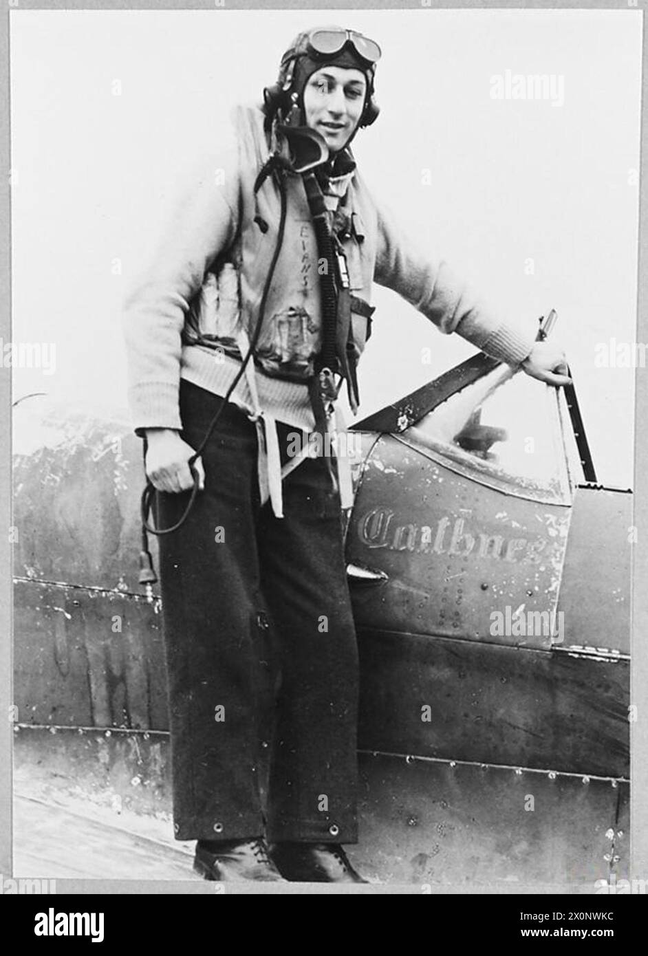 NAMED AIRCRAFT WITH R.A.F. FIGHTER COMMAND - For story see CH.5074 ...