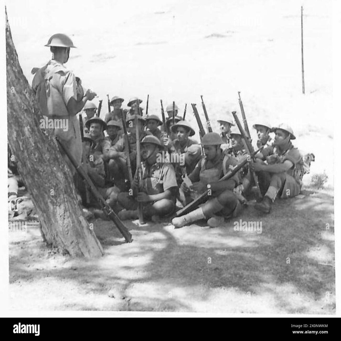 PHOTOGRAPHS TAKEN IN CYPRUS - An instructor takes advantage of the ...