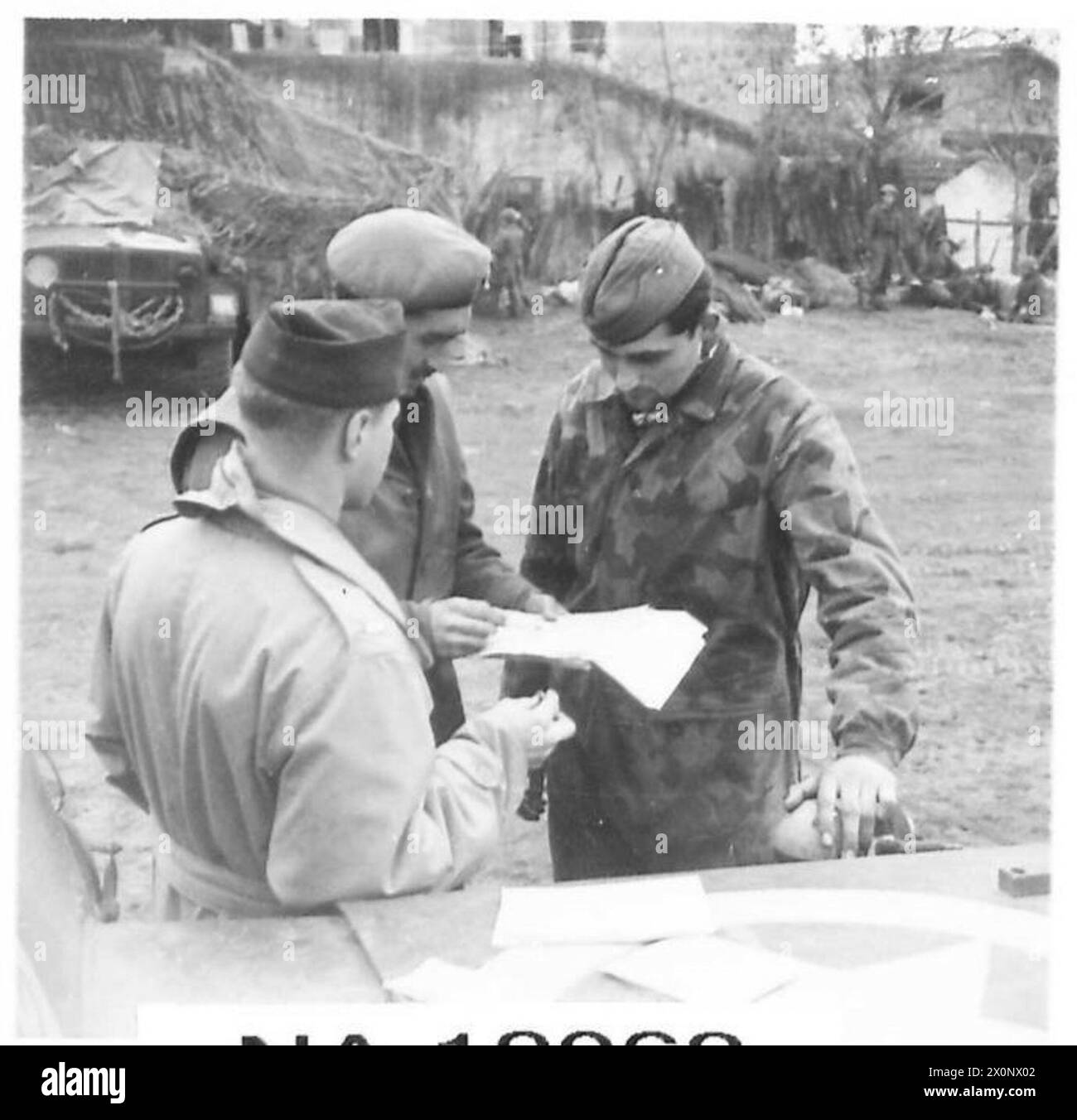 Italian campaign world war ii Black and White Stock Photos & Images - Alamy