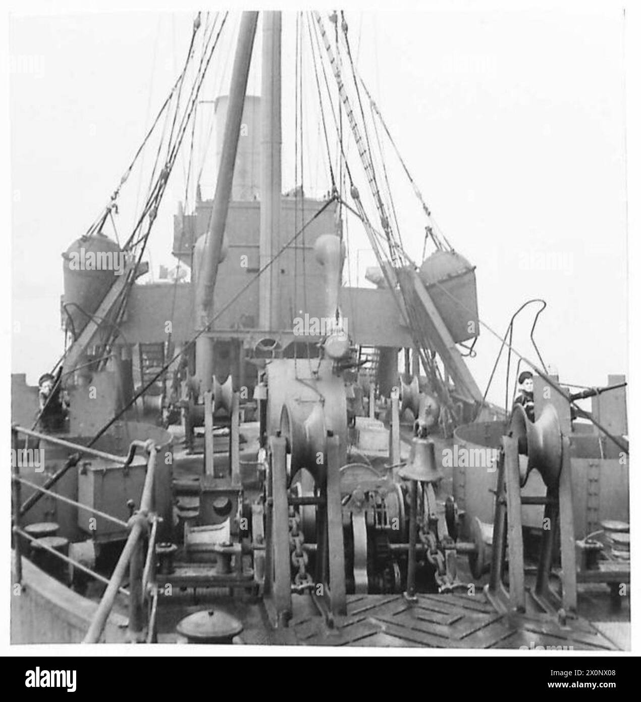 Historical naval photograph Cut Out Stock Images & Pictures - Alamy