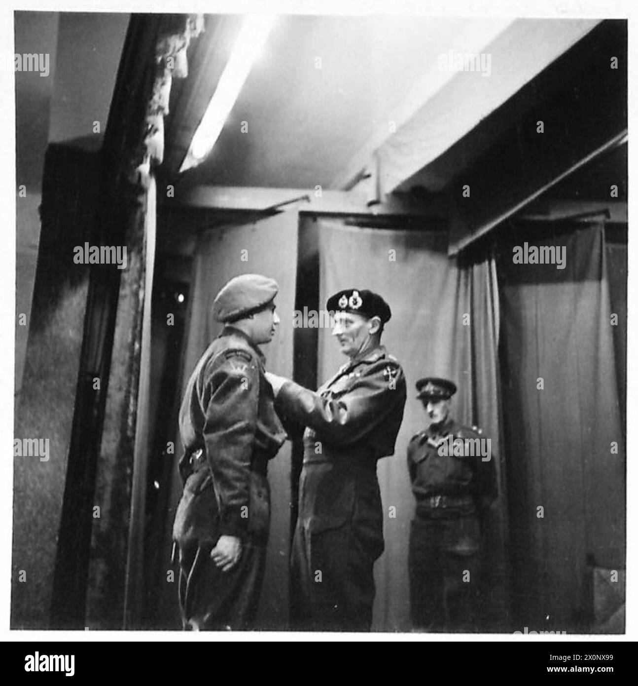 FIELD-MARSHAL MONTGOMERY AT INVESTITURE/53 (WELCH) DIV INVESTITURE AT ...