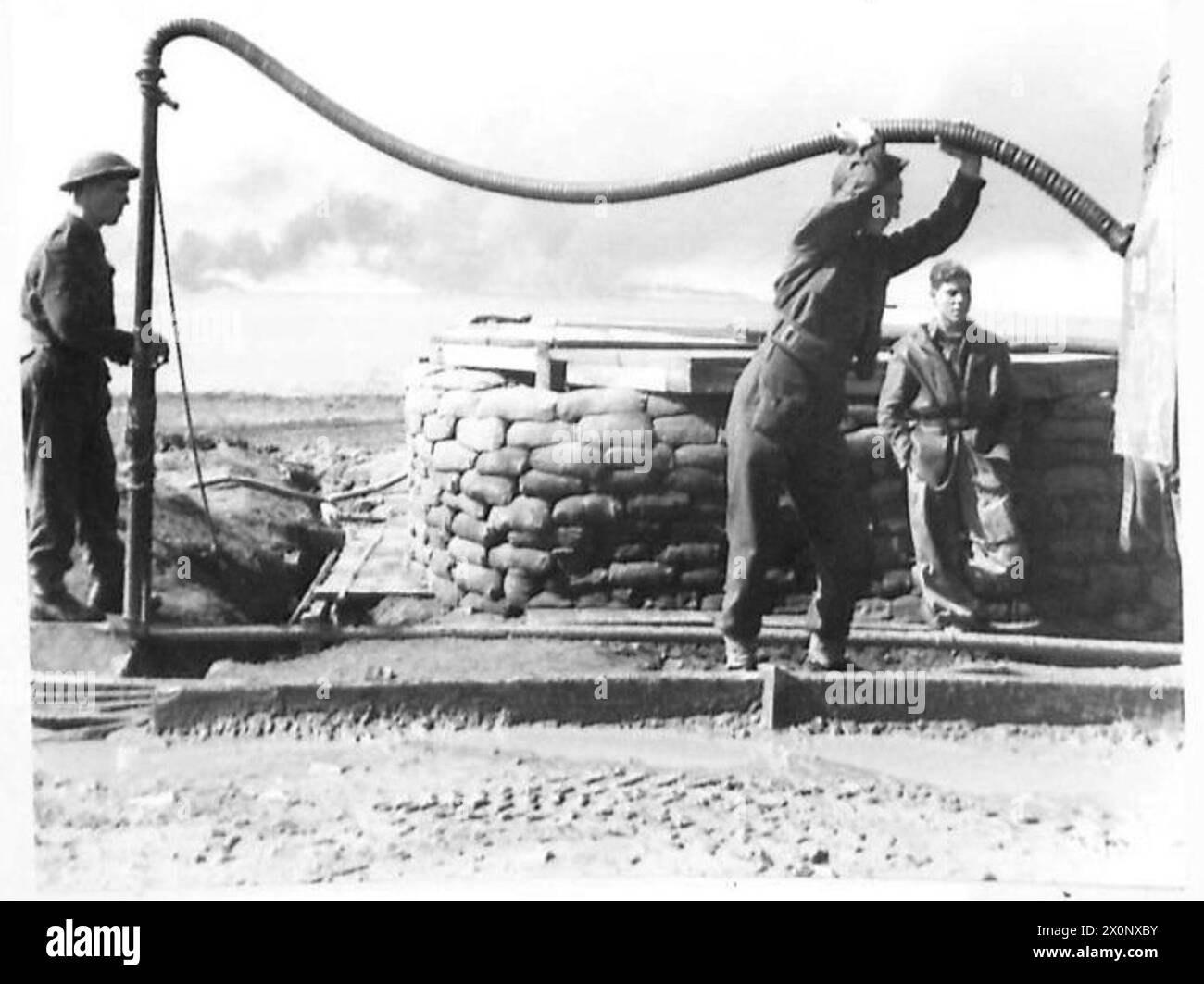 FIFTH ARMY : ANZIO BRIDGEHEAD - The shipping off Anzio is still under ...