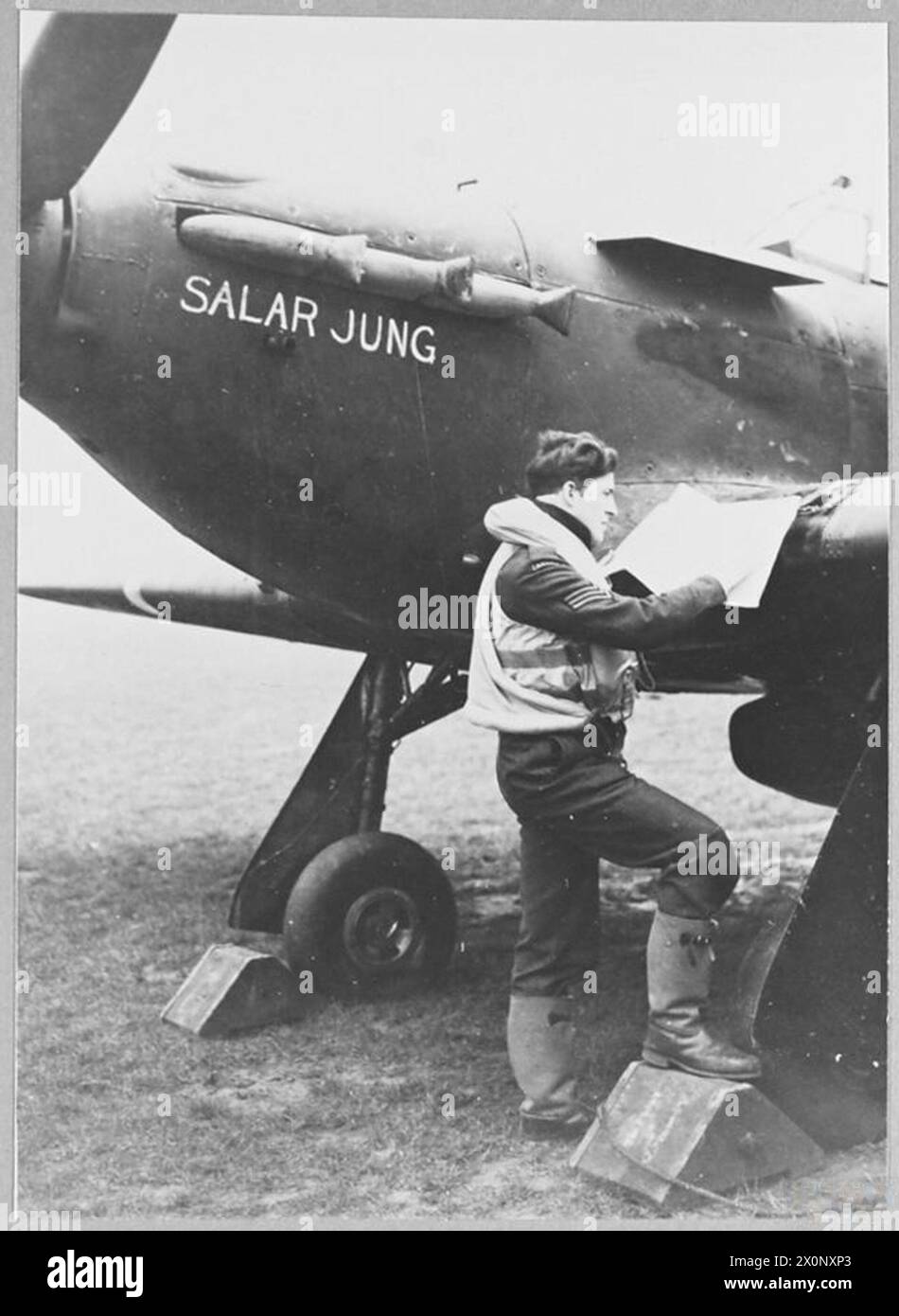 Sergeant Pilot D.F. Campbell of Stellarton, Nova Scotia, assigned to No ...