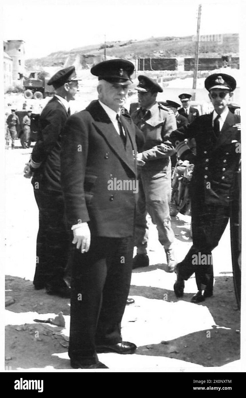 FIRST LORD OF THE ADMIRALTY VISITS FRANCE - The First Lord of the ...