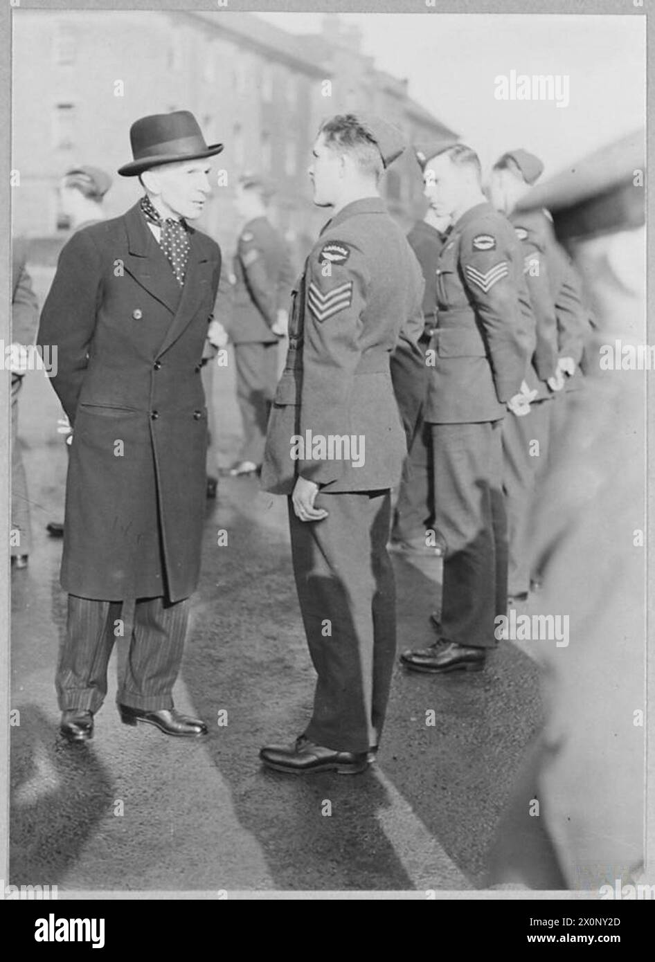MORE PILOTS FROM OVERSEAS - Picture shows -Mr. Vincent Massey, Canadian ...