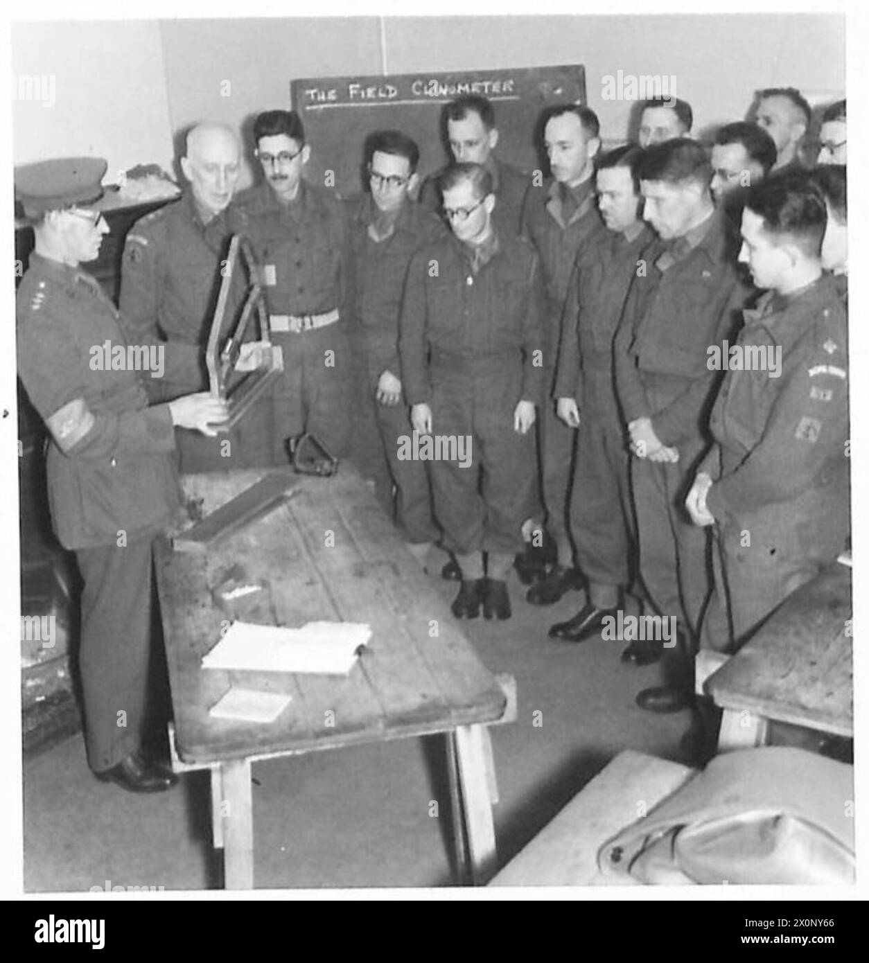 HOME GUARDS GIVE UP HOLIDAYS FOR A.A. TRAINING - Home Guard officers ...