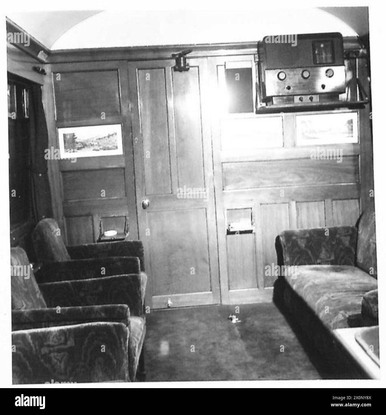 COMMANDER IN CHIEF S TRAIN - Interior of the train. Photographic ...
