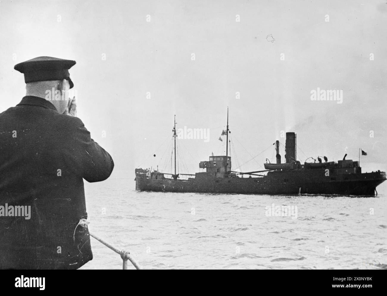 In 1940, the Naval Control Service at ports coordinated merchant ship ...