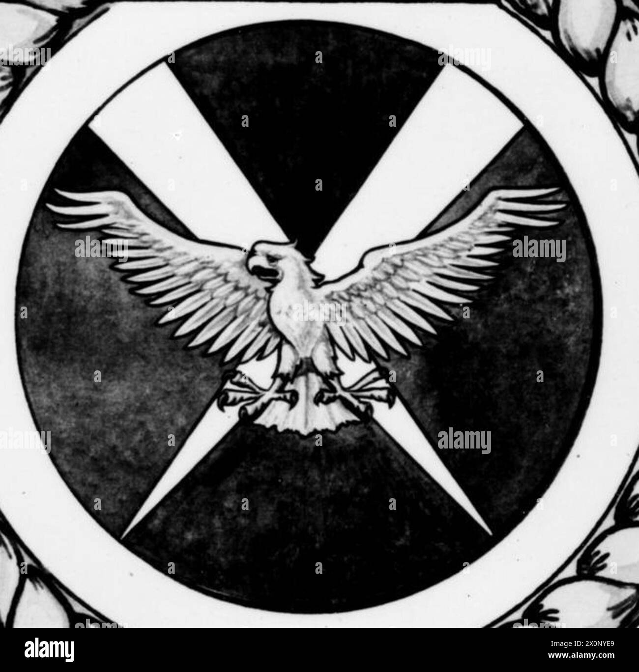 FLEET AIR ARM SQUADRON CRESTS. MARCH 1945. - The crest of 733 Squadron ...