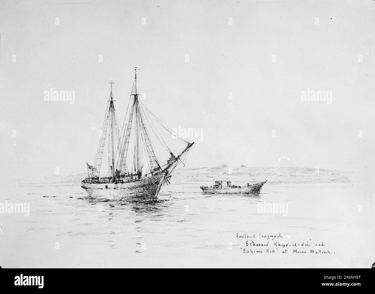 In November and December 1942, Lieutenant Commander R Langmaid, RN ...