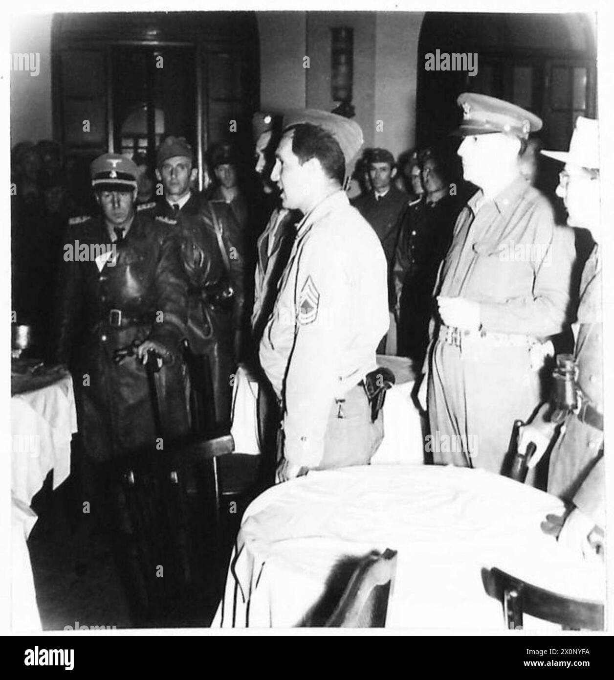 British army interpreter Black and White Stock Photos & Images - Alamy