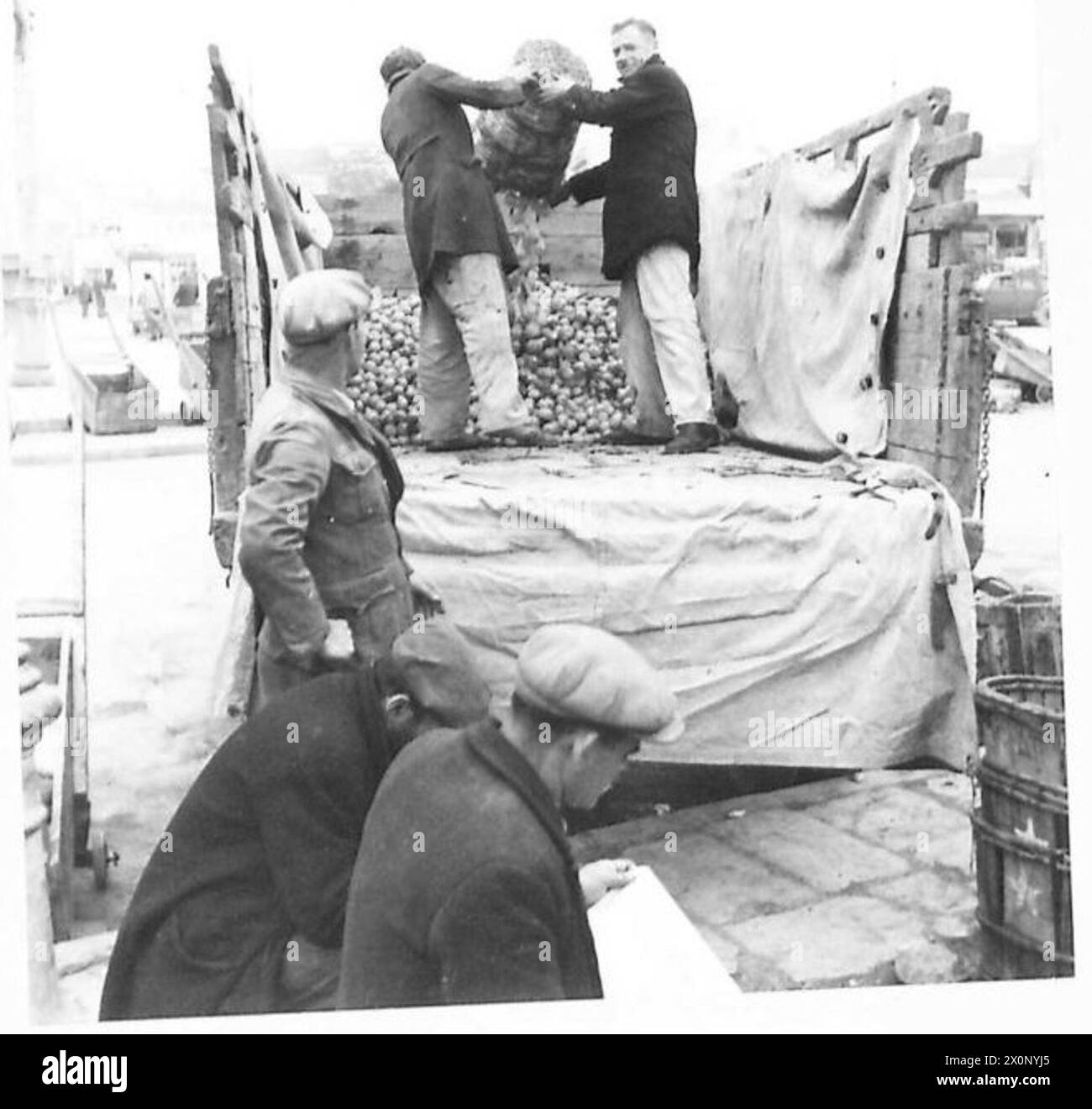 Cargo scene Cut Out Stock Images & Pictures - Alamy