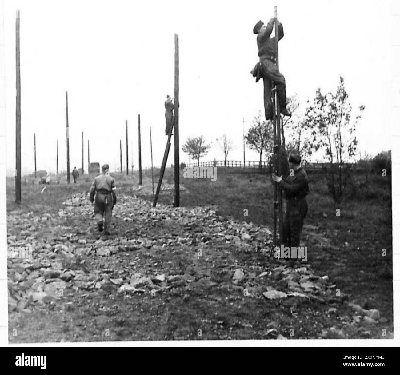 Cable training Black and White Stock Photos & Images - Alamy