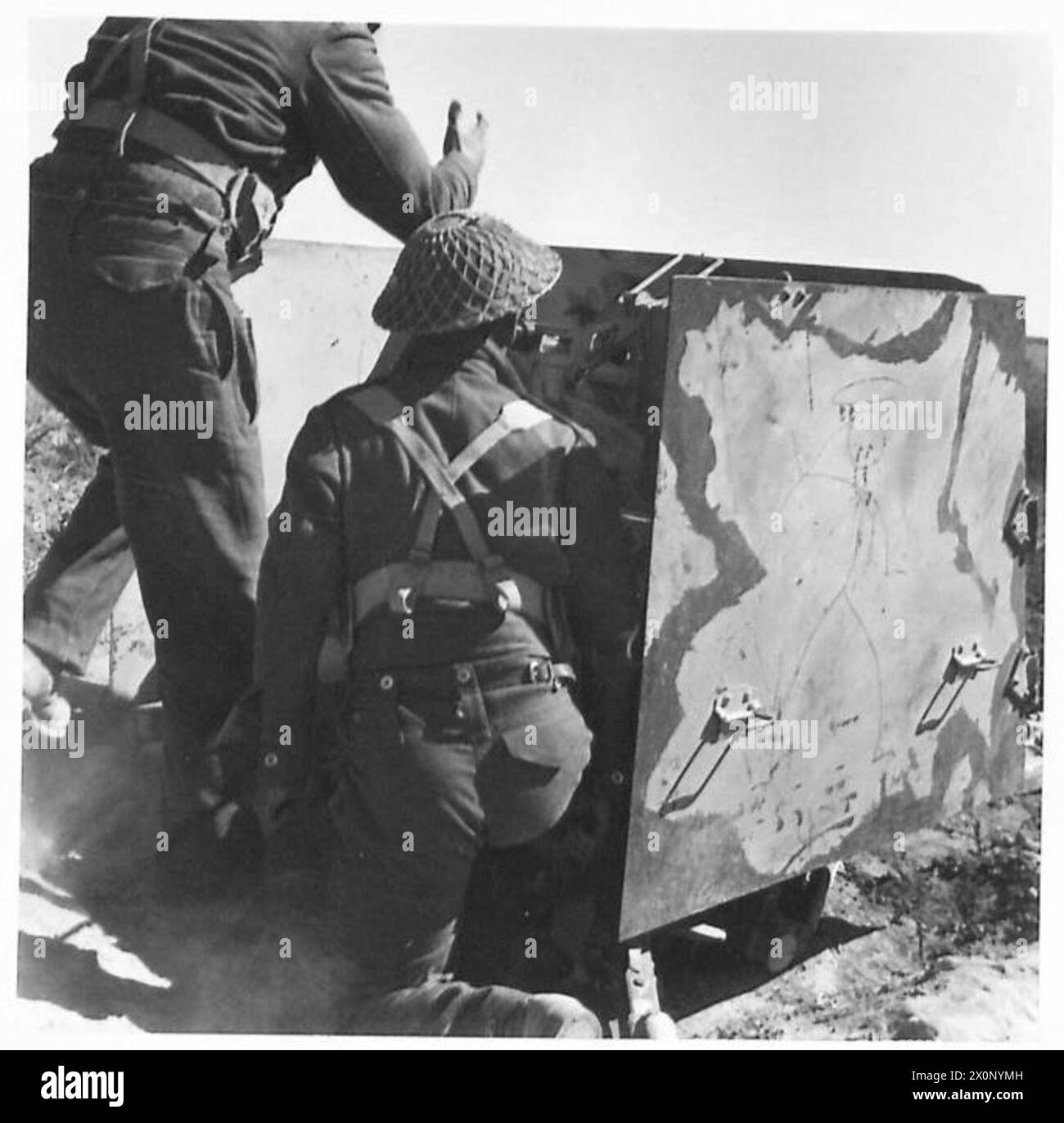 Deployed position Black and White Stock Photos & Images - Alamy