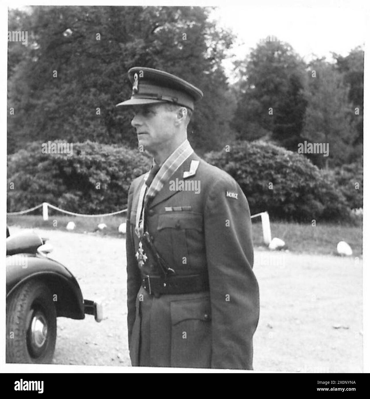 Major General Oscar Strugstad, General Officer Commanding Norwegian ...
