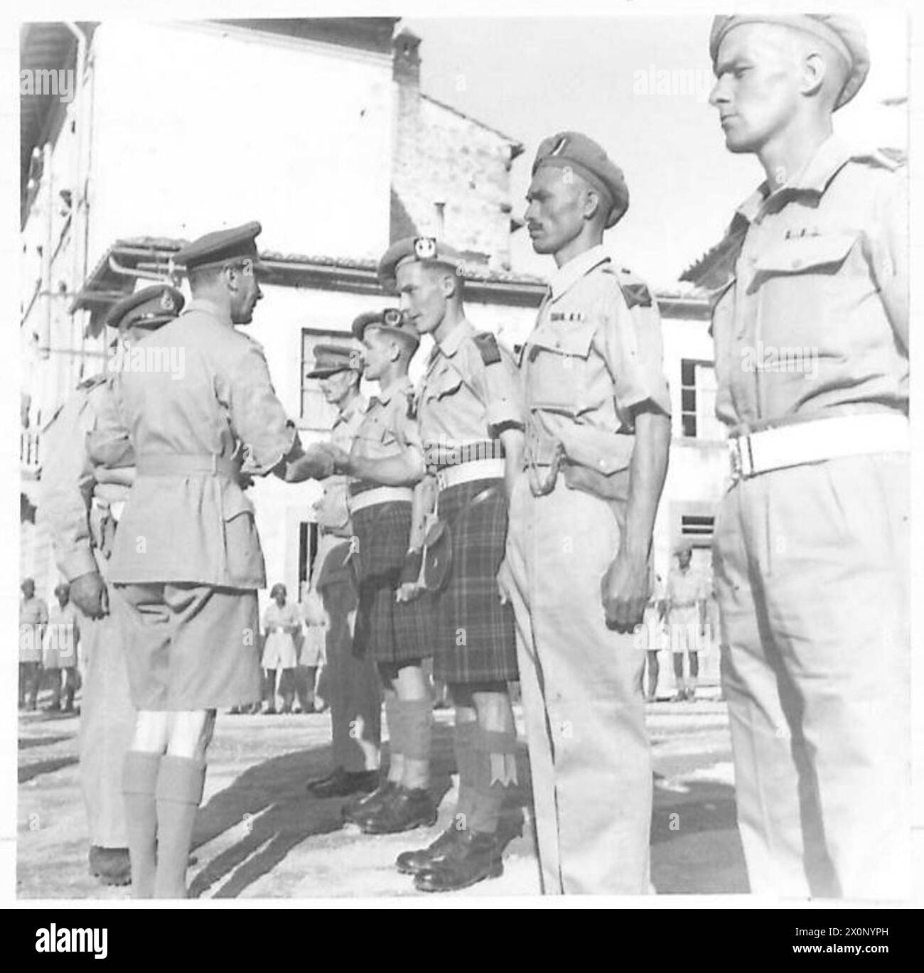 Officers 2nd army corps Cut Out Stock Images & Pictures - Alamy