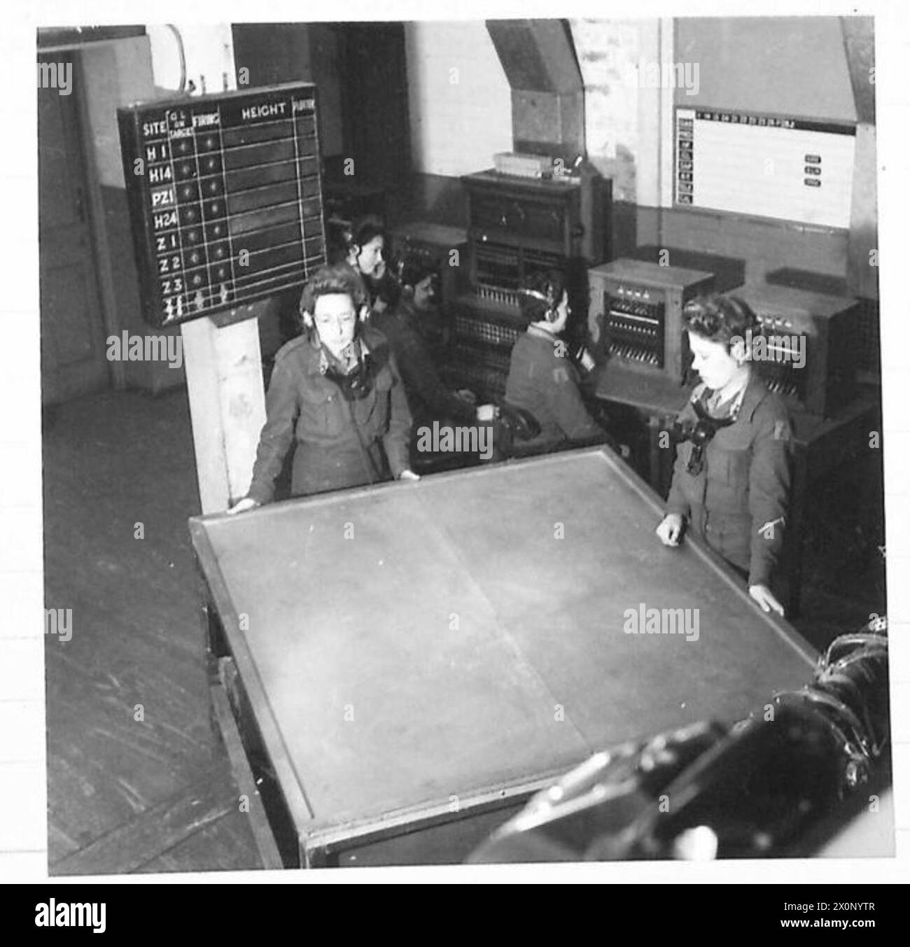 GUN OPERATIONS ROOMS - Interior pictures of No.330 G.O.R. at Palm Court ...