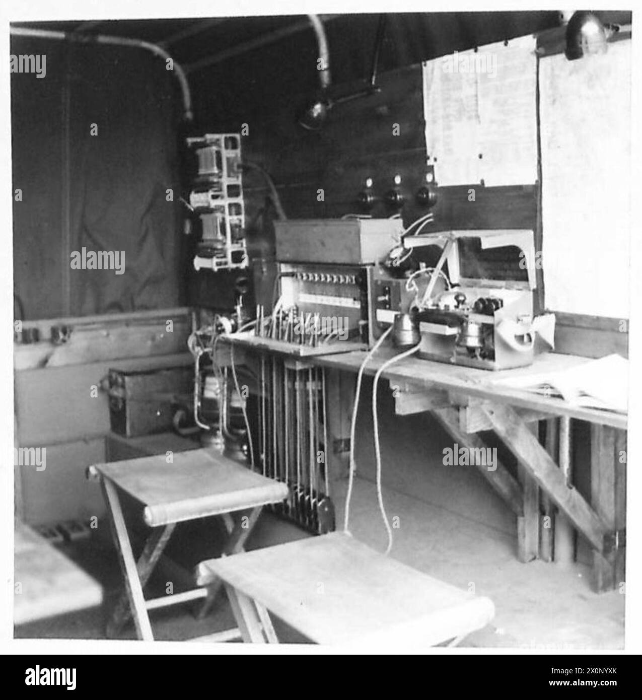 Switchboard view Cut Out Stock Images & Pictures - Alamy