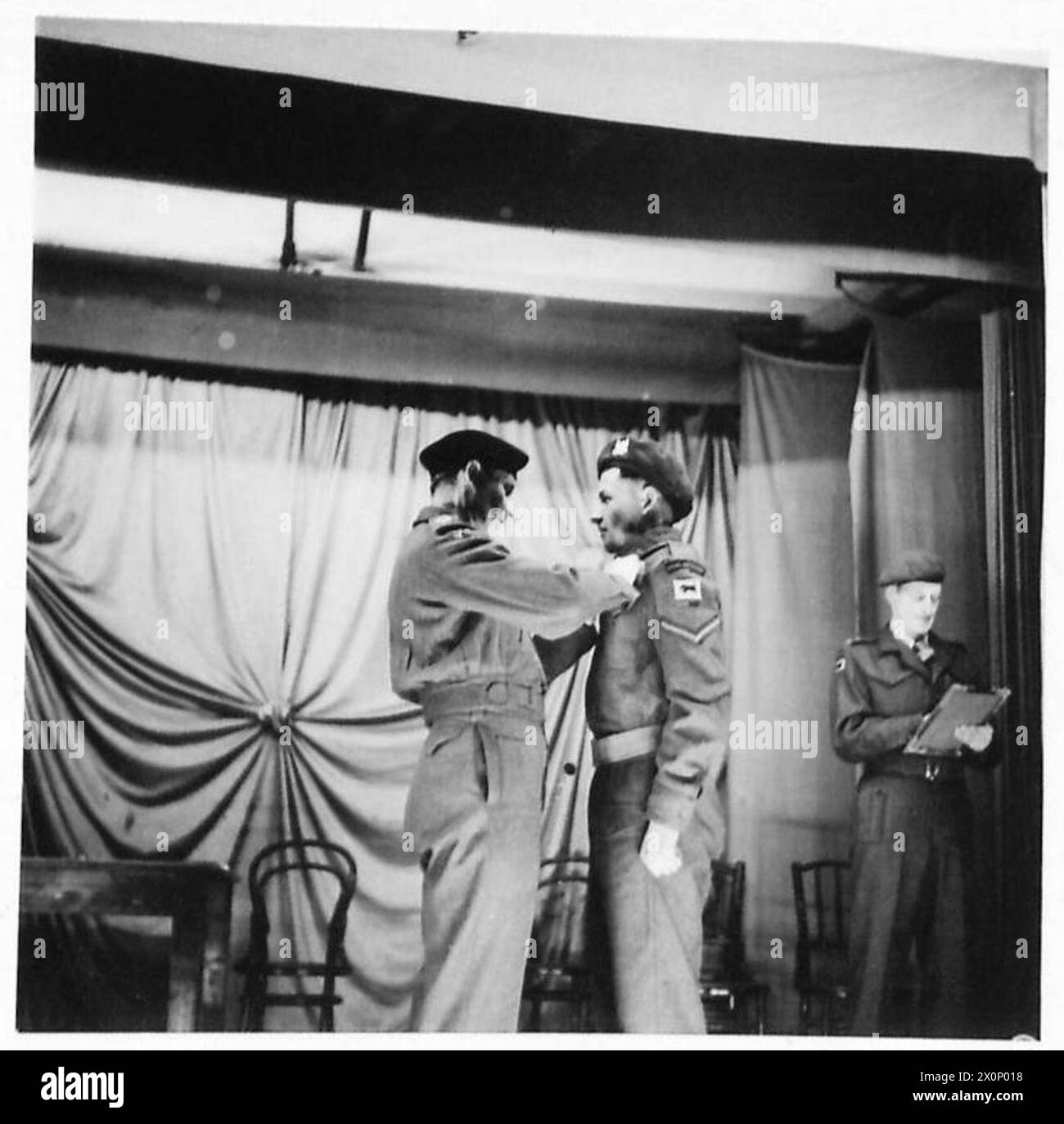 Lance Bombardier R. Sim of the 151st Field Regiment Royal Artillery ...