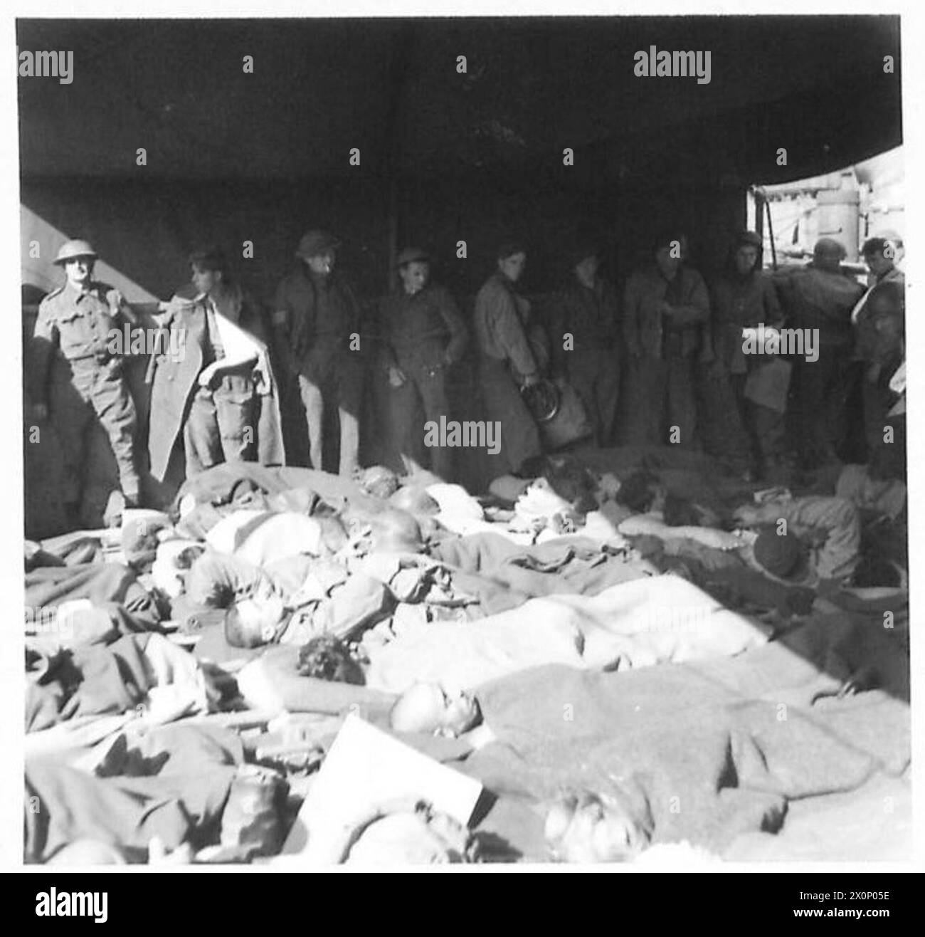 THE BRITISH ARMY IN NORTH AFRICA, SICILY, ITALY, THE BALKANS AND ...