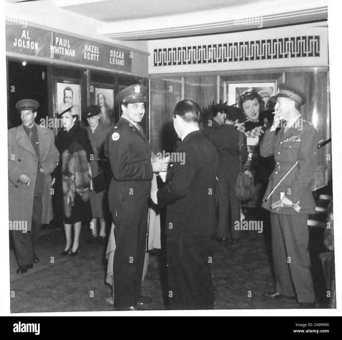 FIRST NIGHT OF "BURMA VICTORY" AT THE WARNER THEATRE, LONDON ...