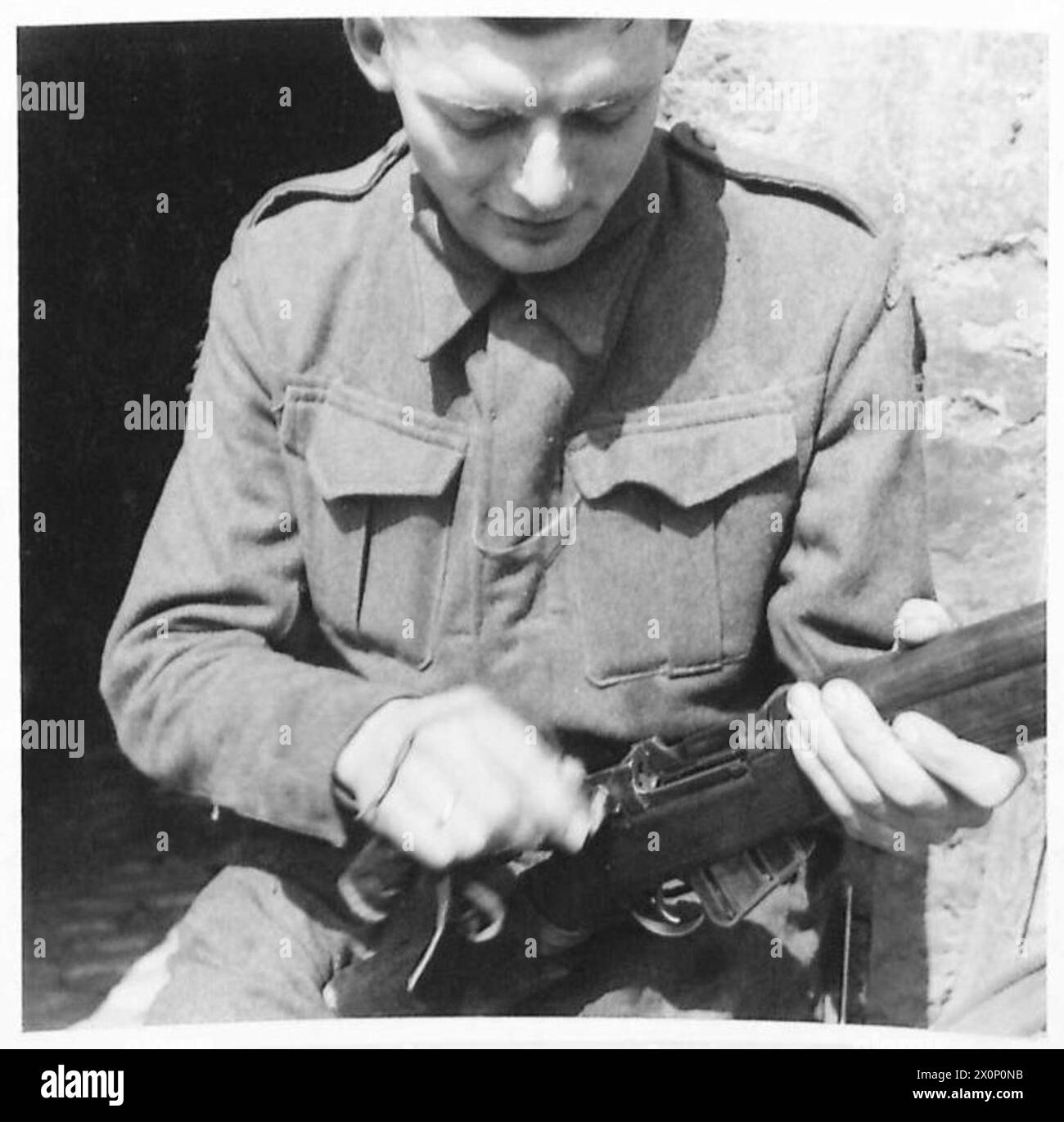 THEY SERVE UNDER GENERAL MONTGOMERY - Private G. Madden of 10 Oakwood ...